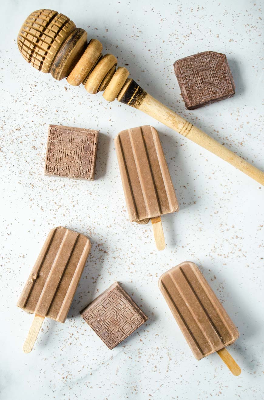 Paletas de chocolate mexicano « Mi Mero Mole | Recetas Veganas y Mexicanas