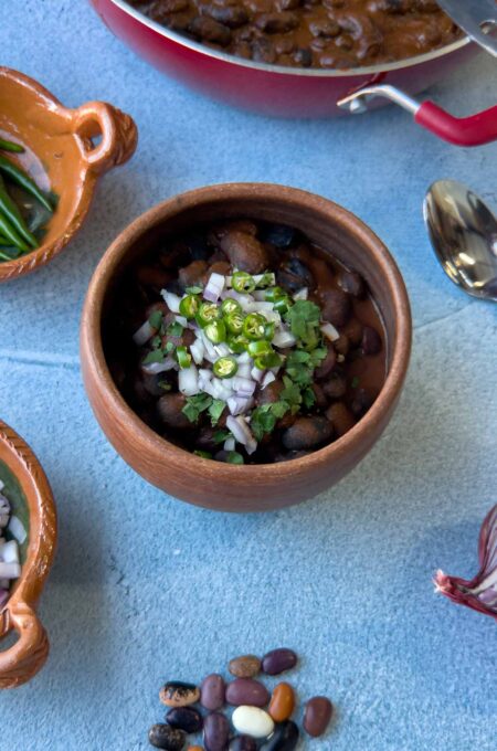 Ayocotes en mole « Mi Mero Mole | Recetas Veganas y Mexicanas